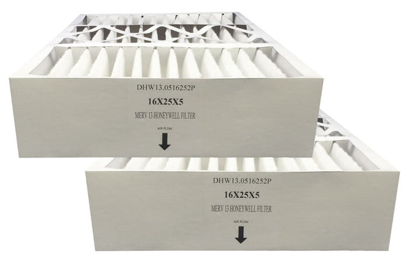Atomic FC200E1029 16x25x4 Honeywell Replacement MERV 13 Air Filter - 2 ...
