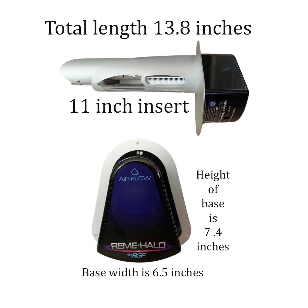 RGF REME HALO 24V UV Light Model H-24 in Duct Air Purification HVAC ...